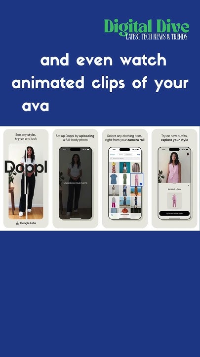 Google’s New AI Doppl App Lets You Try Clothes Virtually! | Future of Fashion is HERE 🔥 # ...