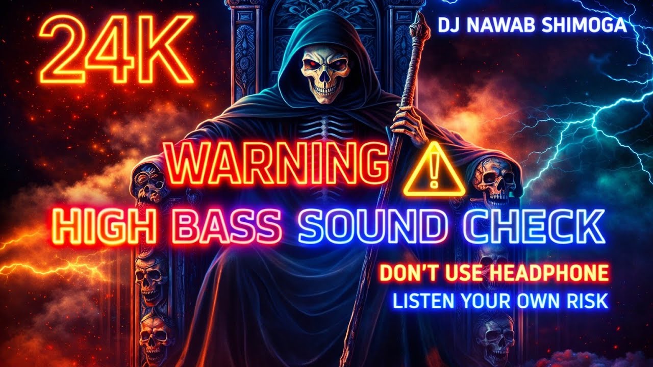 HIGH BASS SOUND CHECK 24K SUBWOOFER BASS SOUND CHECK FULL BASS ZONE DJ ...