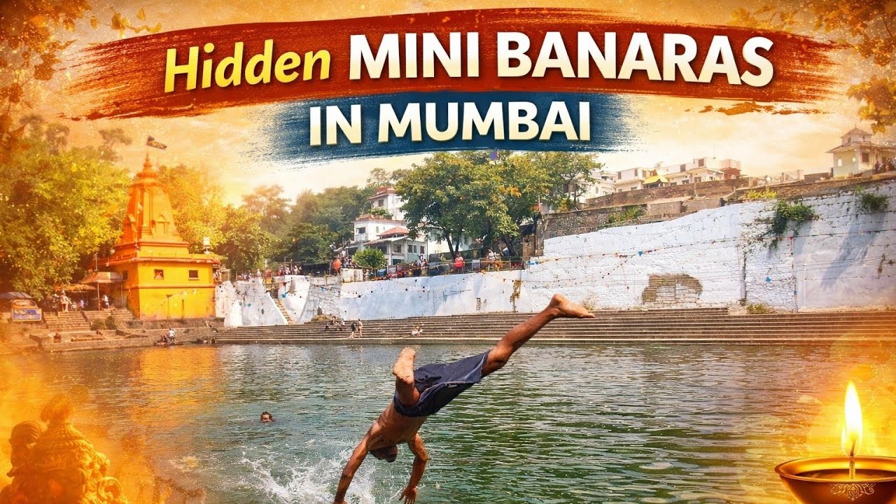 Hidden Mini Banaras In Mumbai || Walkeshwar Mandir & Bnaganga kund ...