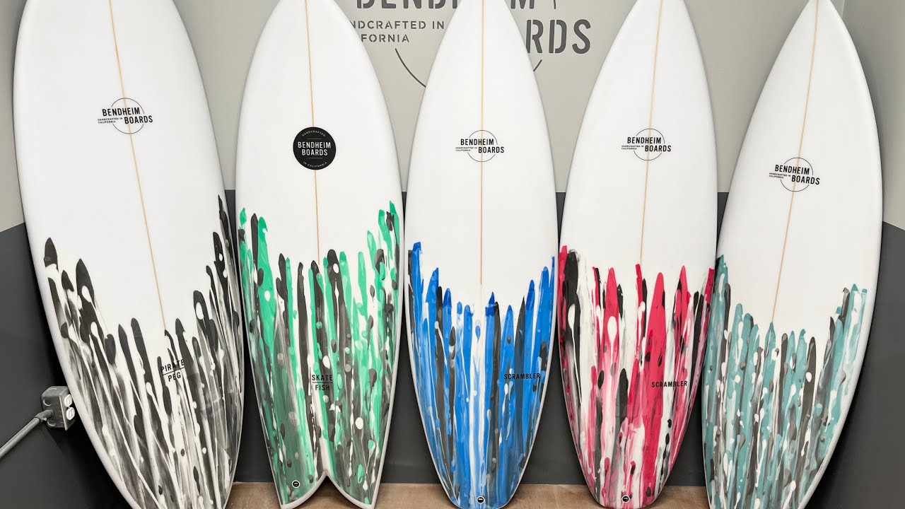 Surfboard Squeegee Paint Pull - YouTube