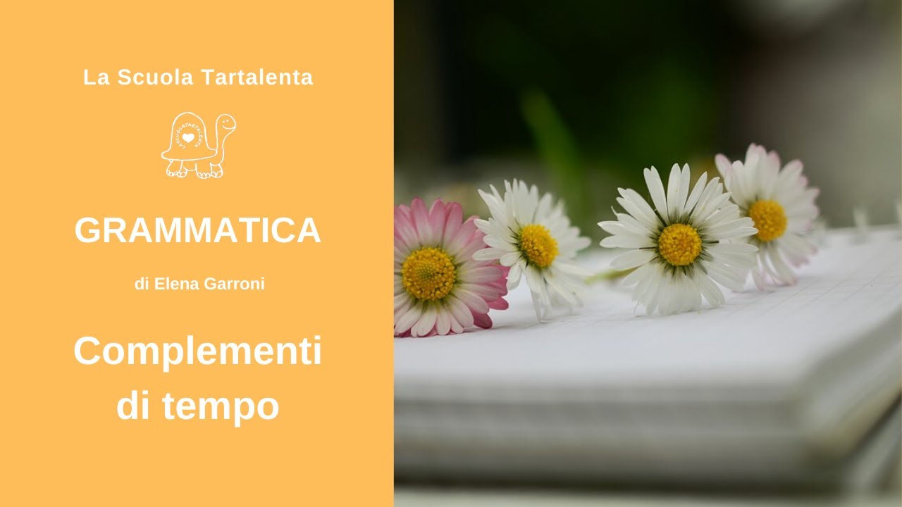 COMPLEMENTI DI TEMPO IN DUE MINUTI E MEZZO! - classe II media - YouTube