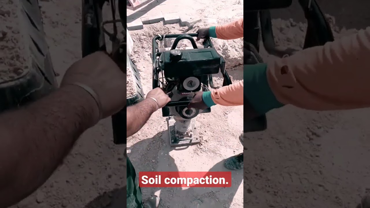 soil compaction - YouTube
