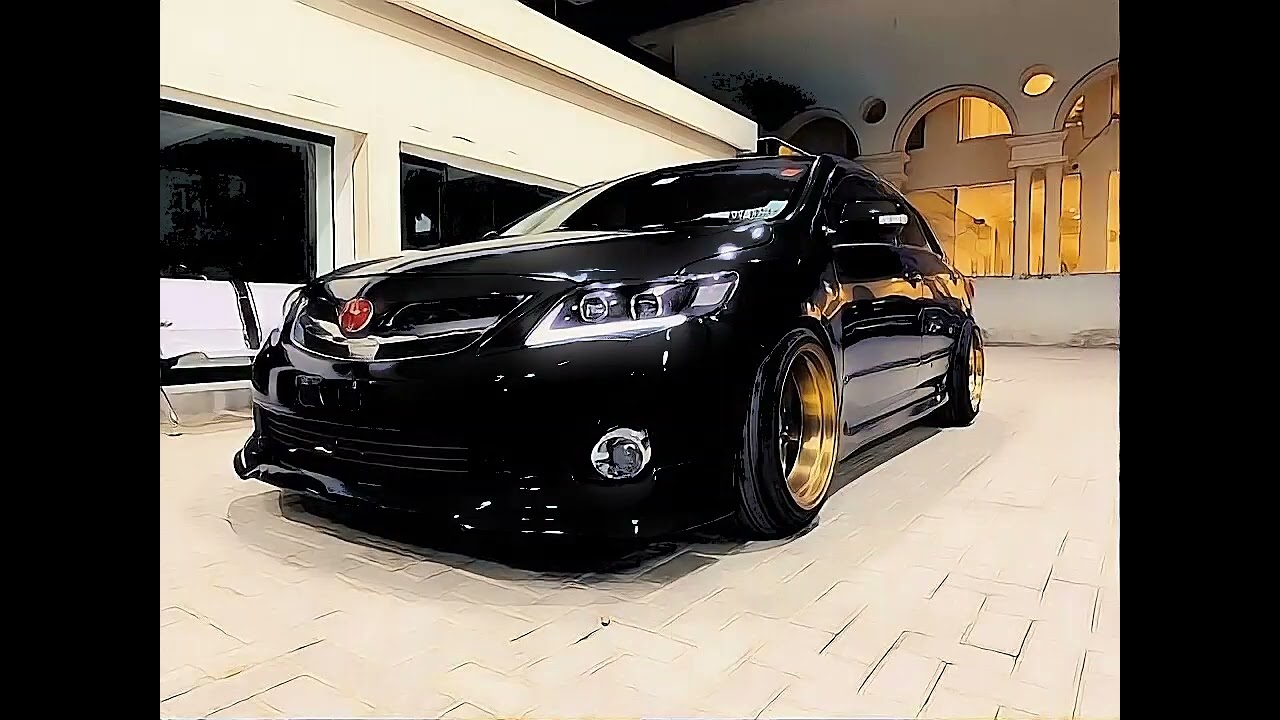 Toyota corolla altis gli/xli modification osm modify - YouTube
