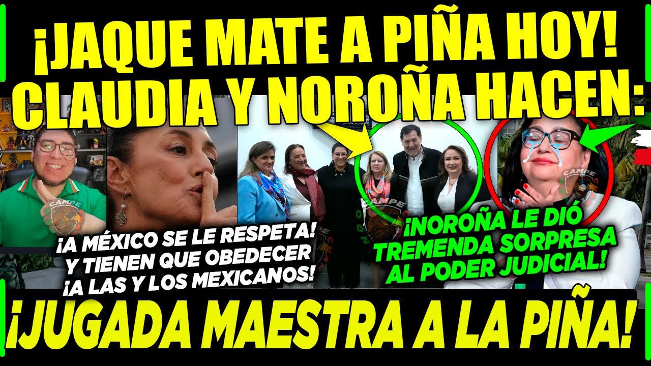 CAMPECHANEANDO MIÉRCOLES ¡JAQUE MATE DE CLAUDIA Y NOROÑA! LE APLICAN ...