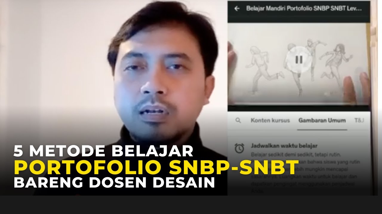 Portofolio Gambar Naratif SNBP SNBT Dosen Desain Waluyohadi - YouTube