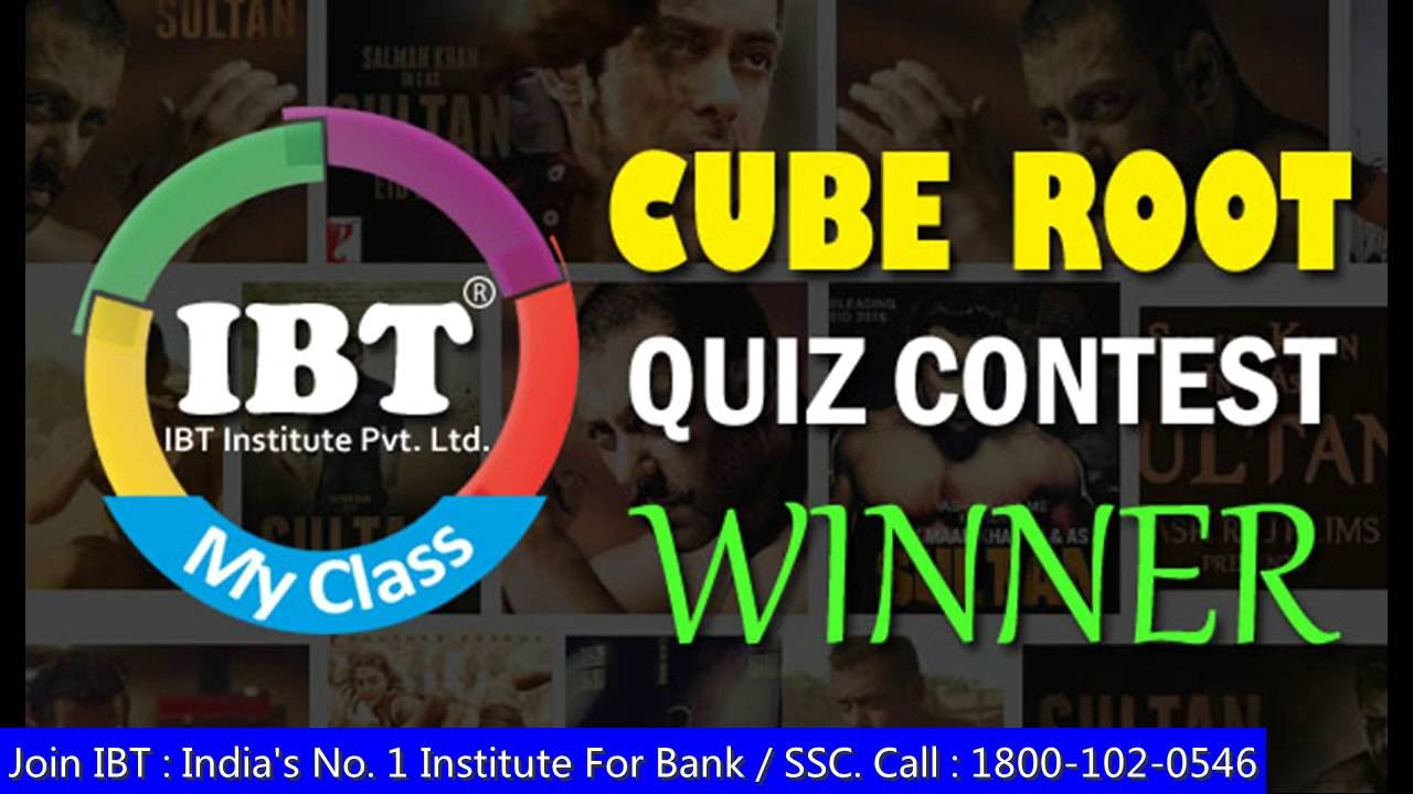 Cube Root Quiz Contest Winner Announcement YouTube cube-root-quiz-contest-winner-announcement-youtube