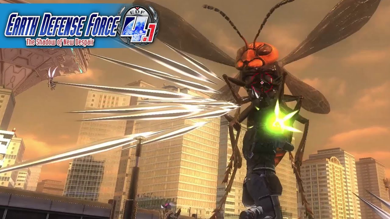Earth Defense Force 4.1 | 79. City Flaws | Ranger | Normal - YouTube