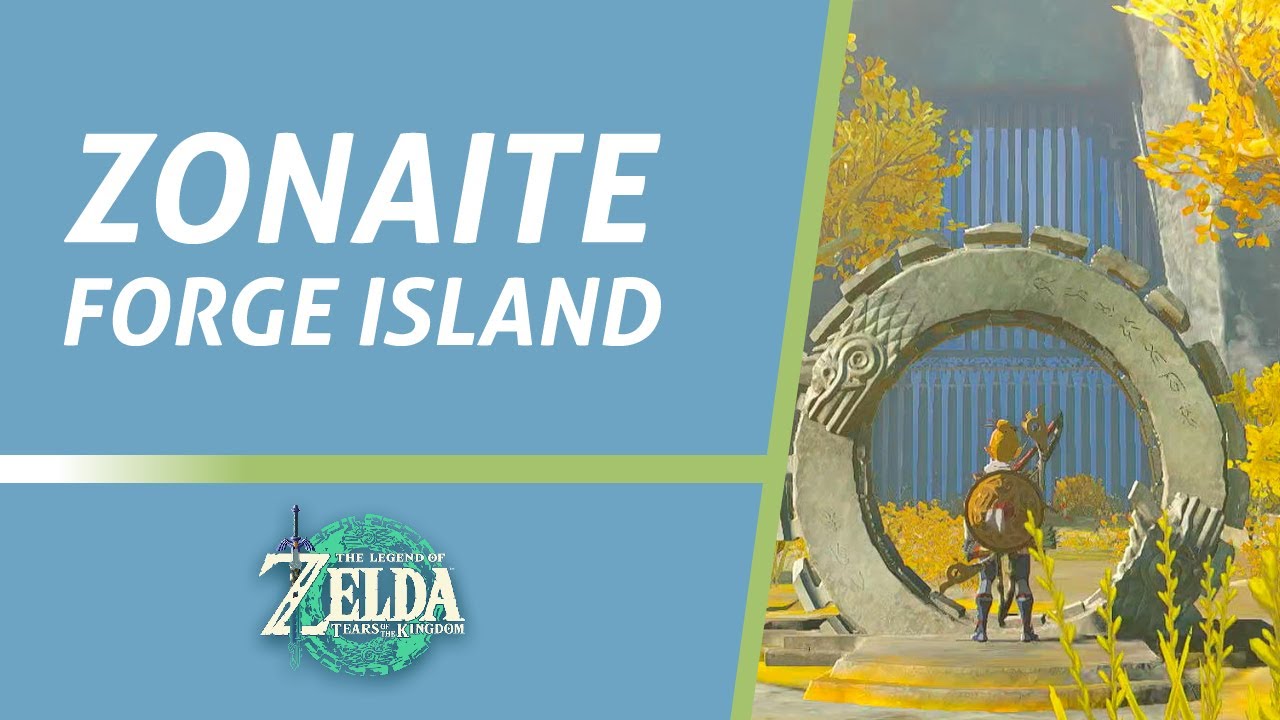 ILHA DA FORJA ZONAÍTA ( ZONAITE FORGE ISLAND ) - Zelda tears of the ...