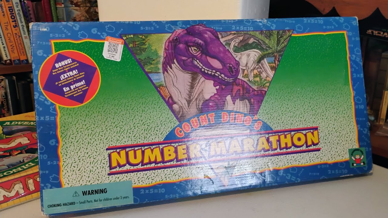count Dinos Number Marathon pt1 - YouTube