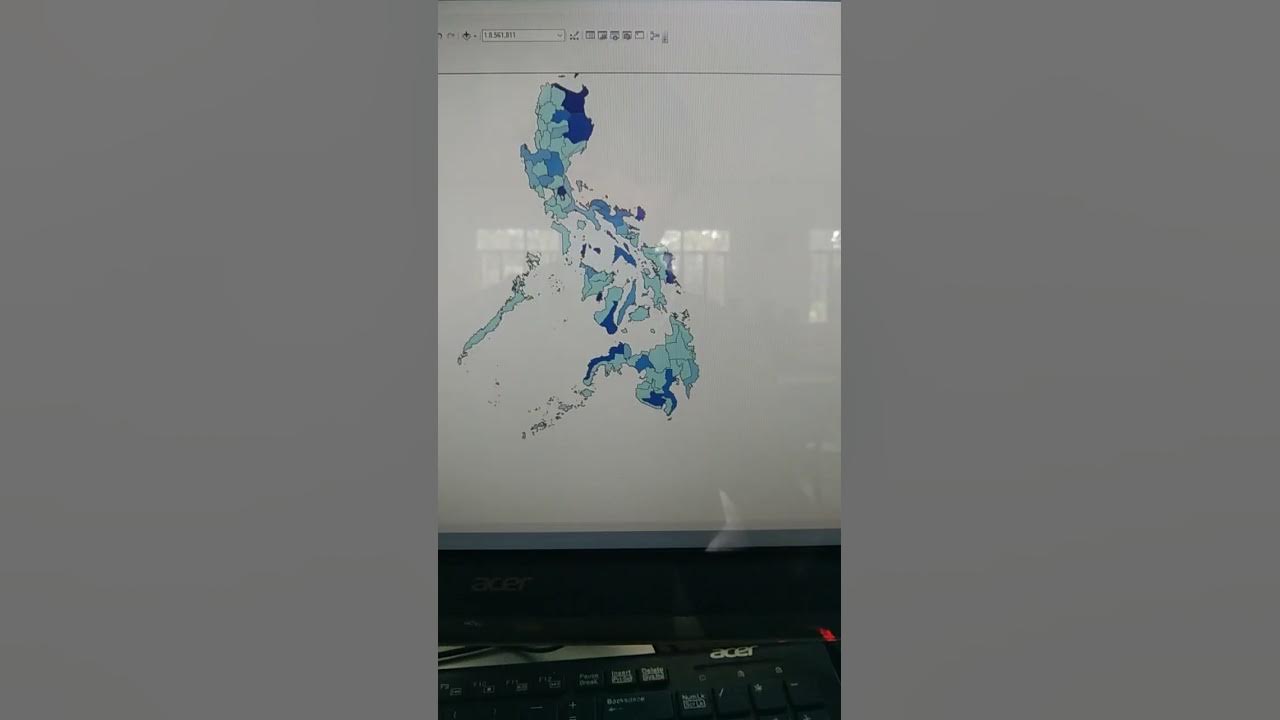 Jericho De Guzman"GIS" Practical Exam for Exercise 1-3 (Part 2)"Aquaculture:Volume of Production ...