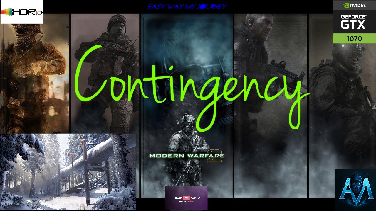 Modern Warfare 2 Contingency mission HDR color #callofduty # ...