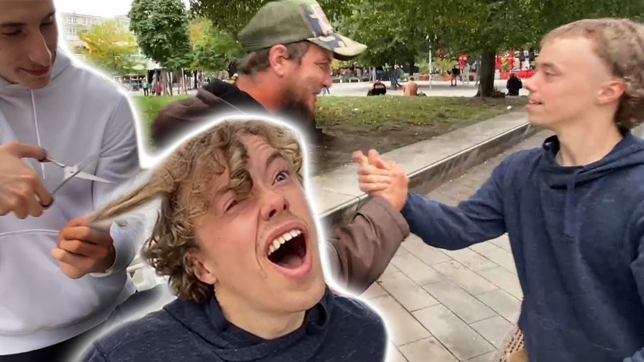 FREMDE LEUTE SCHNEIDEN MIR EINEN VOKUHILA - YouTube