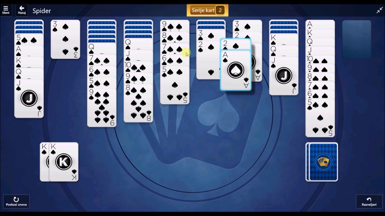 Microsoft Solitaire Collection - Spider February 27 2017 - YouTube