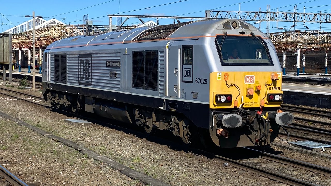 Class 67 | 67029 ‘Royal Diamond’ | Claggy! | DB Cargo UK | Crewe | 07 ...