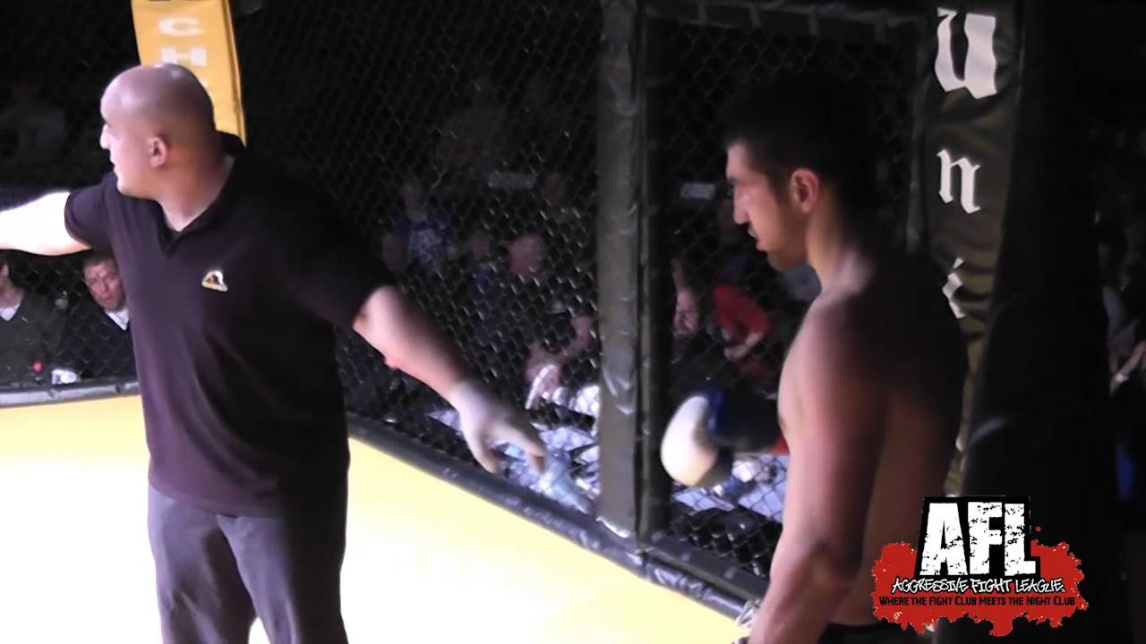 Jake Slater vs Taylor Kowalewski Boxing match AFL 7 - YouTube