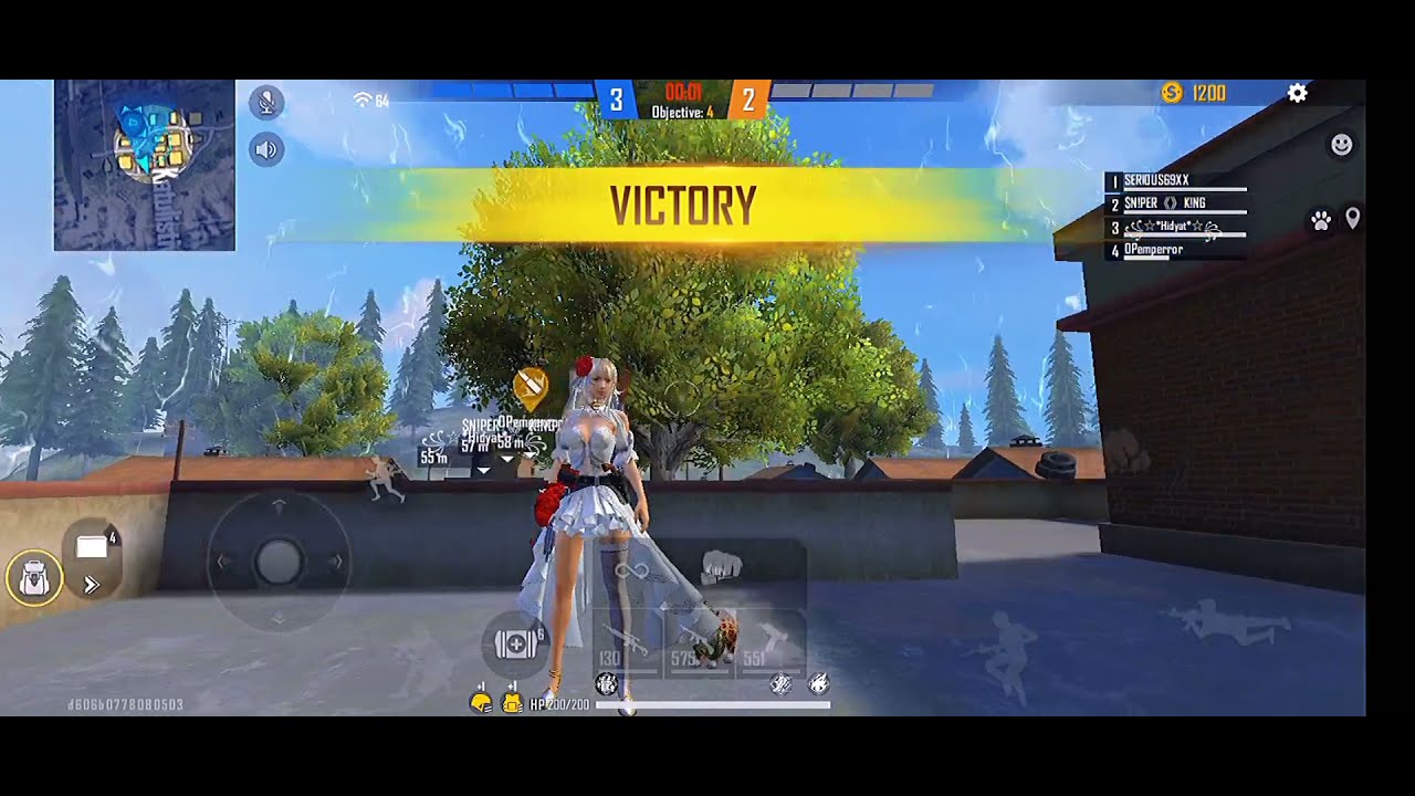 Ruby Bride Bundle Gameplay Free fire 2021 - YouTube