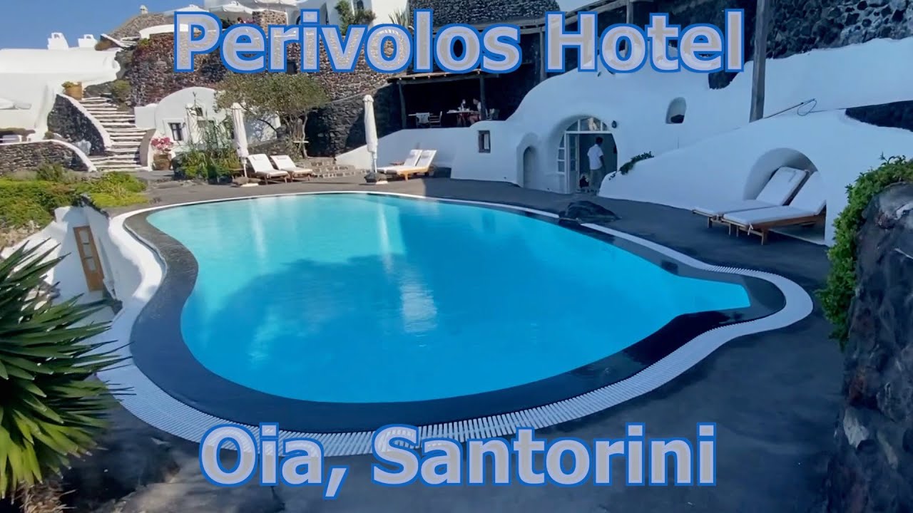 Gorgeous Perivolas Hotel in Oia, Santorini Walk Through Tour - YouTube