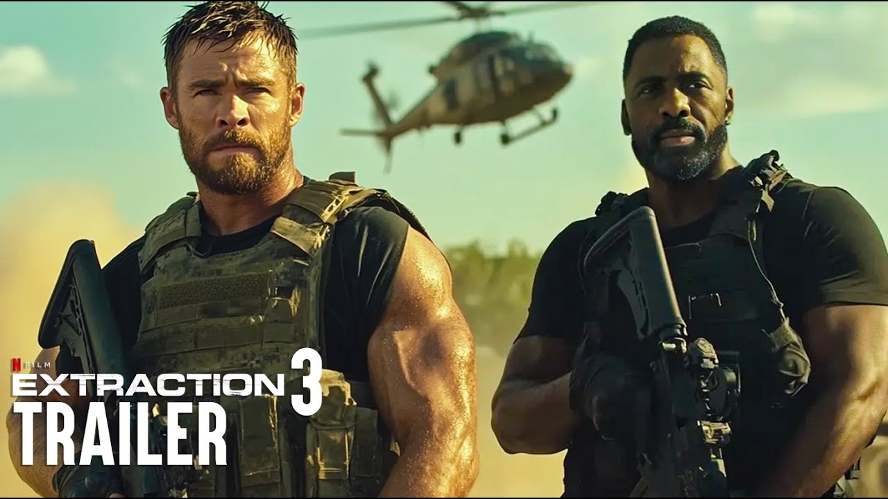 Extraction 3 - First Trailer - Chris Hemsworth, Idris Elba - Concept ...
