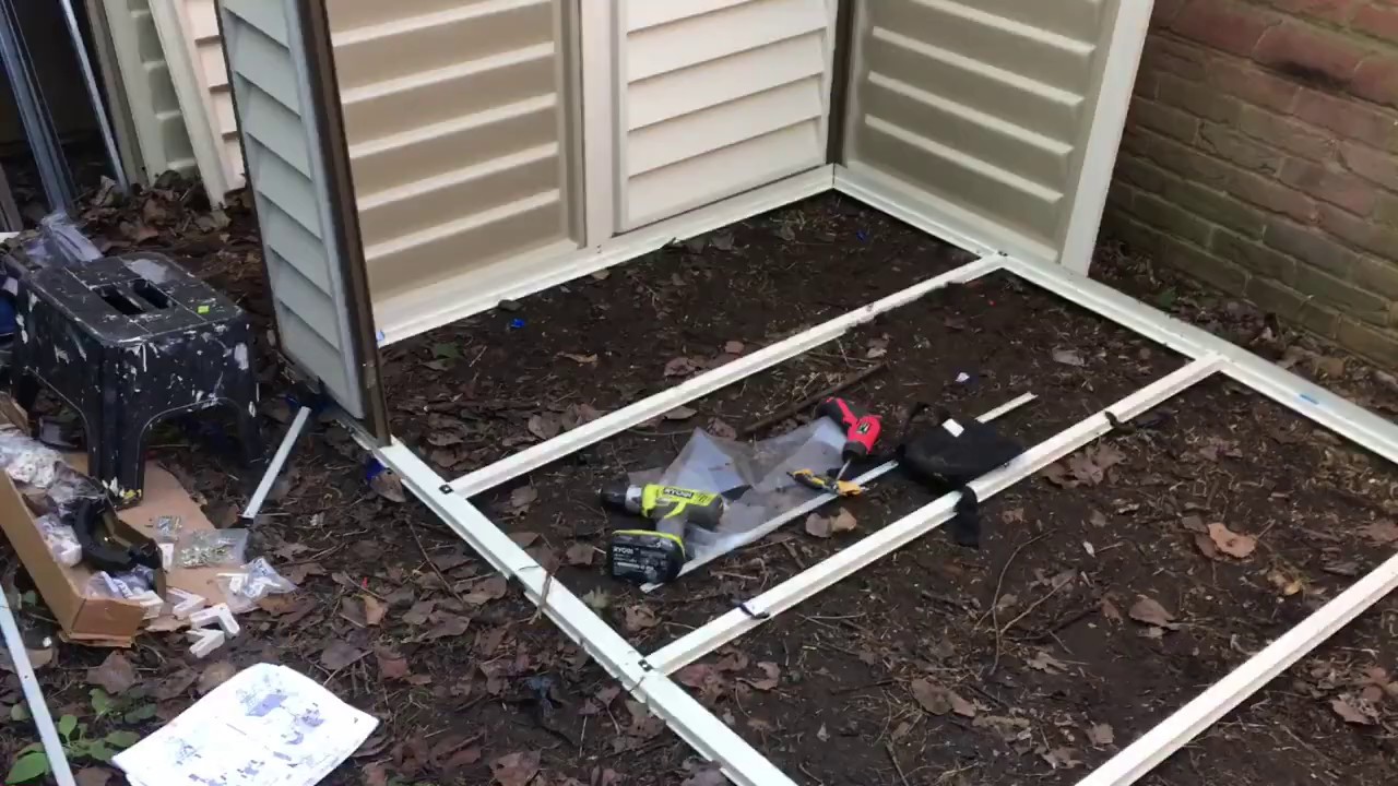 Steel Shed Building FAILURE - YouTube