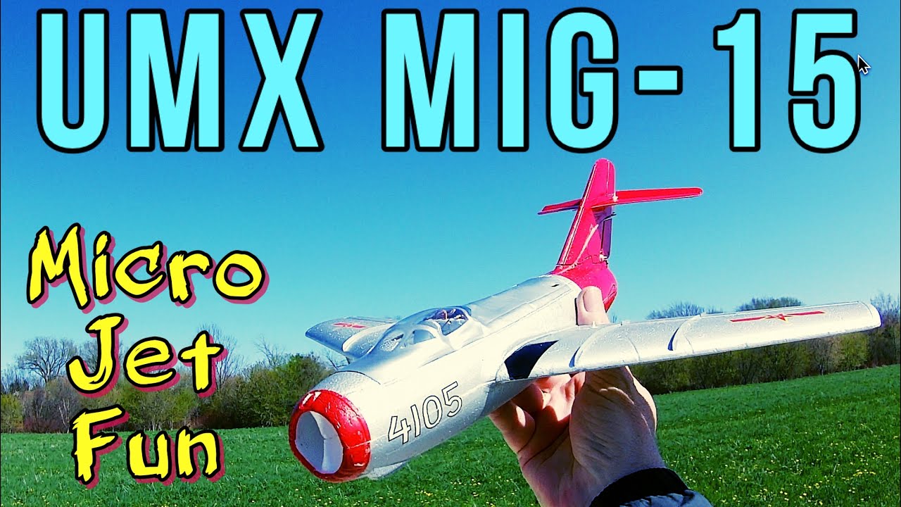 UMX Mig 15 Micro Jet Fun - YouTube