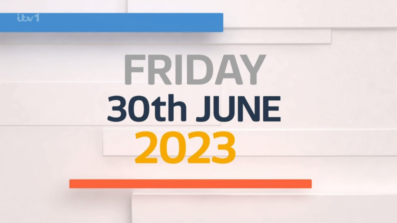 Good Morning Britain | Intro (6am) | Friday 30th June 2023 | With Ben ...