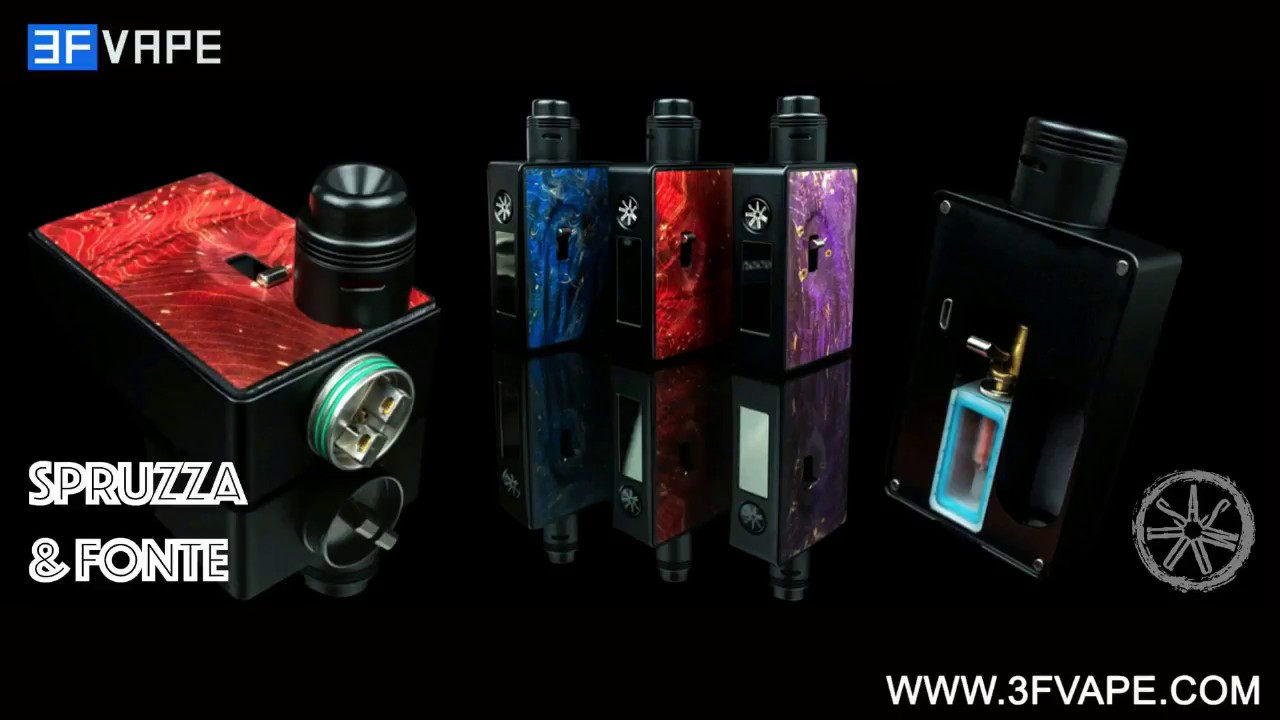 Asmodus Spruzza 80W Squonk Kit - YouTube