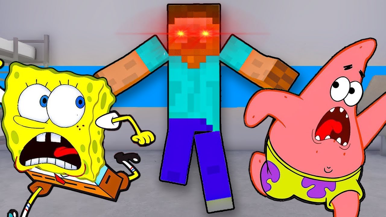 Spongebob Escapes EVIL Minecraft Prison! - YouTube