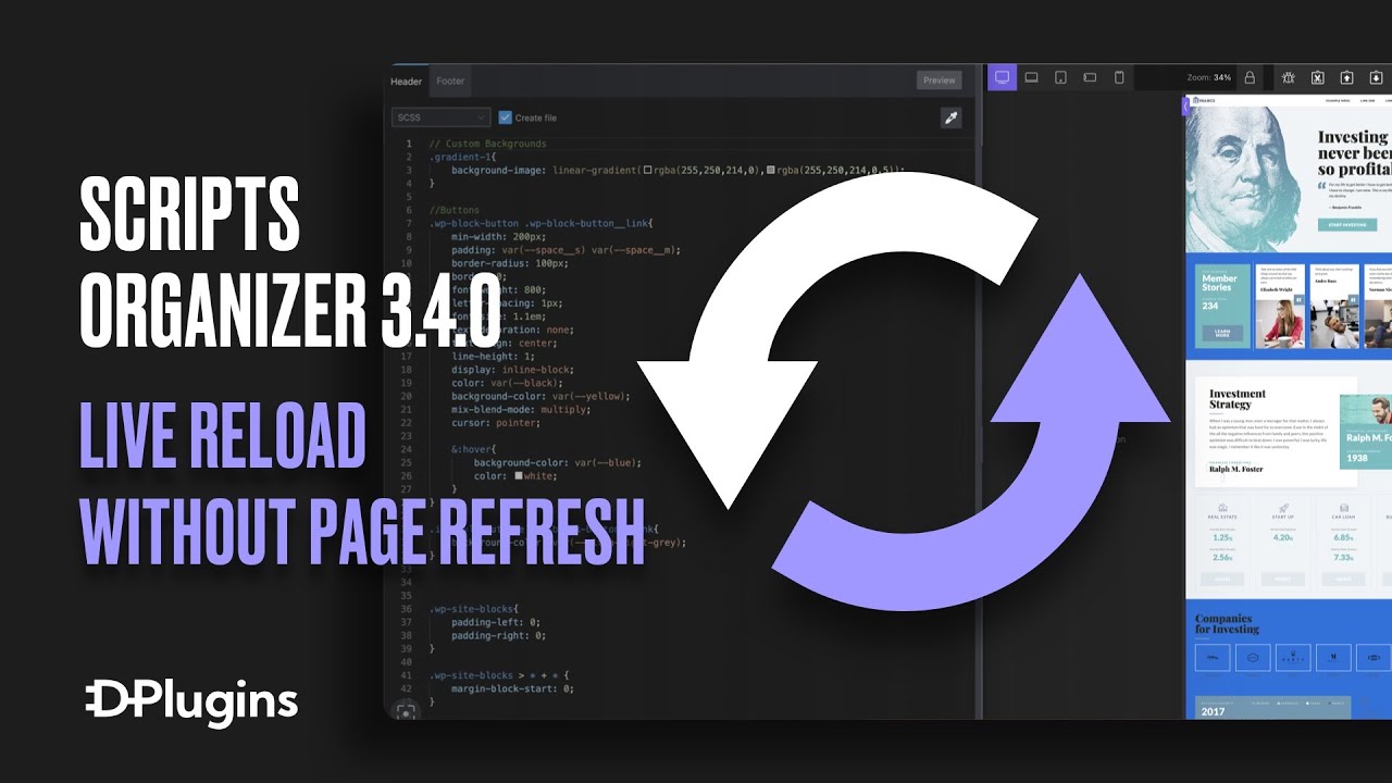 Scripts Organizer 3.4.0. Live Reload (Sync) without Page Reload ...