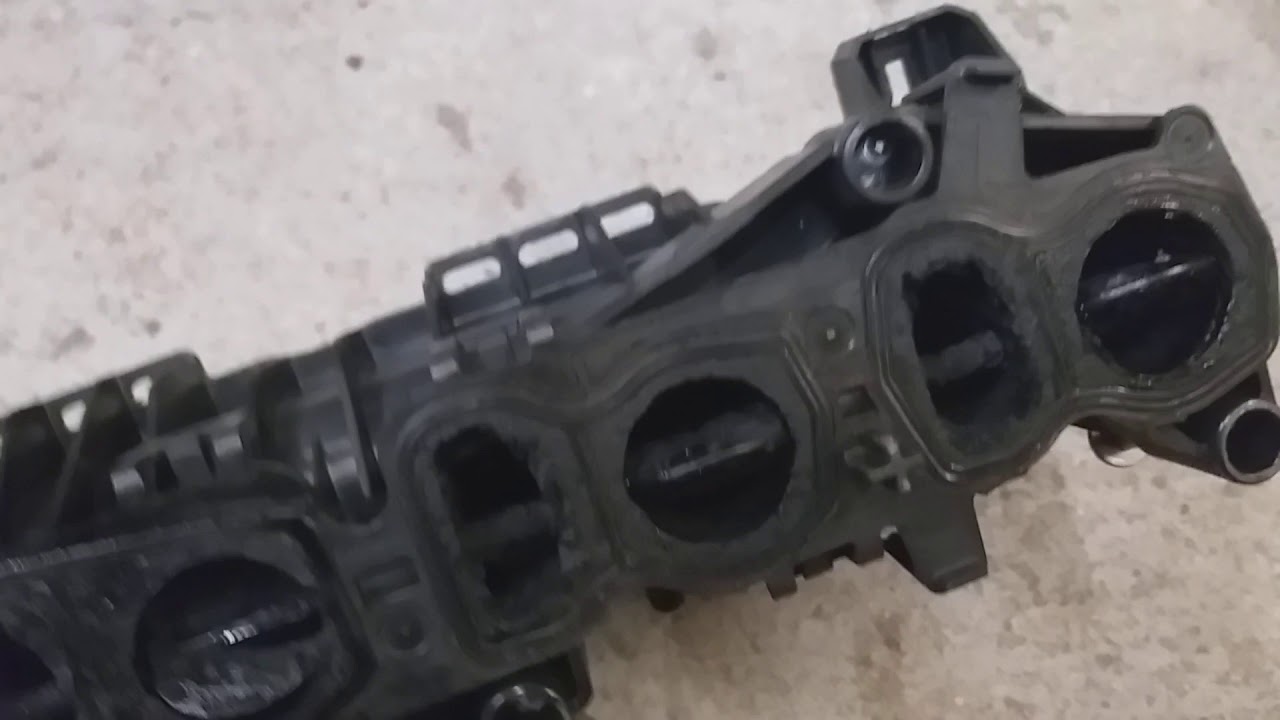 BMW N47 intake flaps problem - YouTube