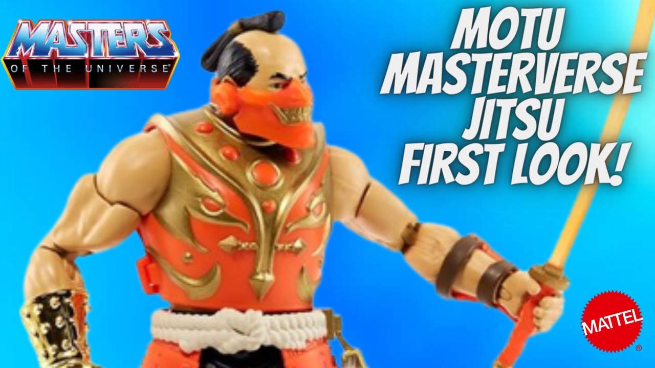 Masters Of The Universe Masterverse Jitsu Figure First Look!! - YouTube
