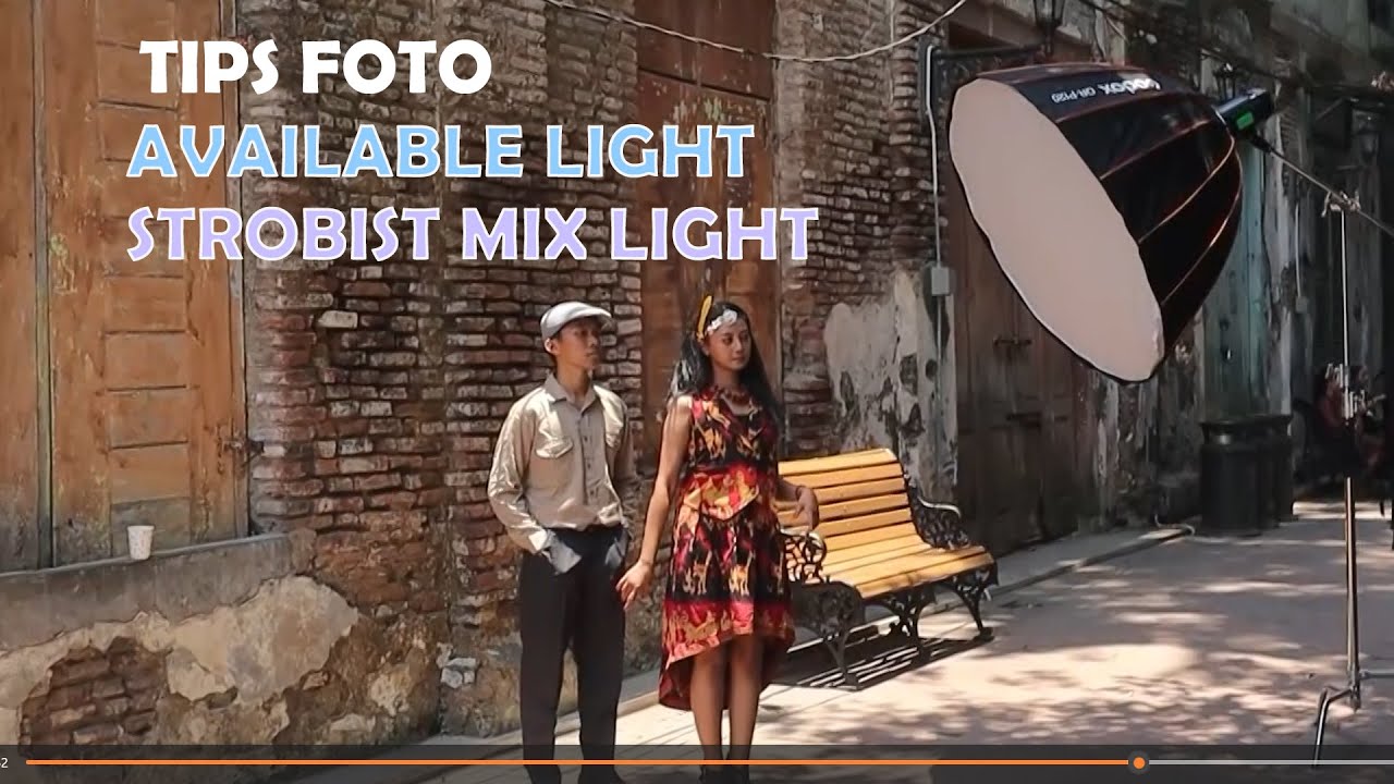 tips foto model available light dan strobist mix light di kota lama ...