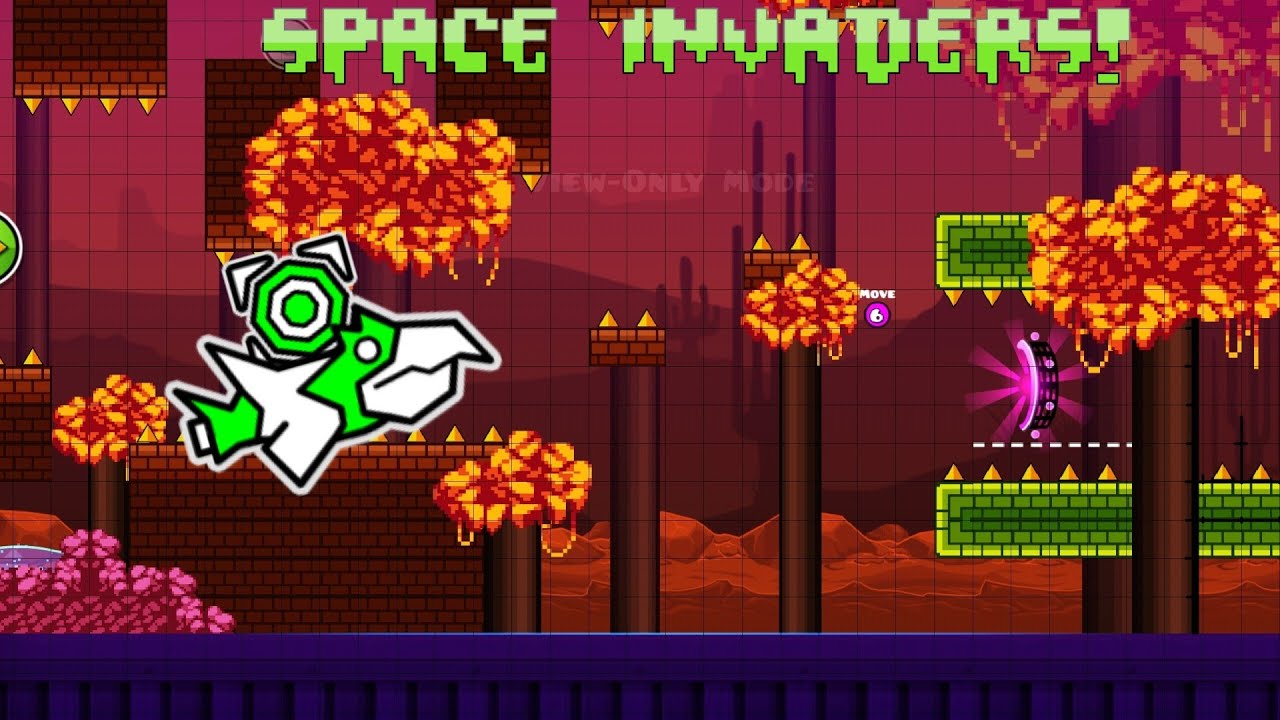 SPACE INVADERS [PREV] Geometry Dash 2.2 - YouTube