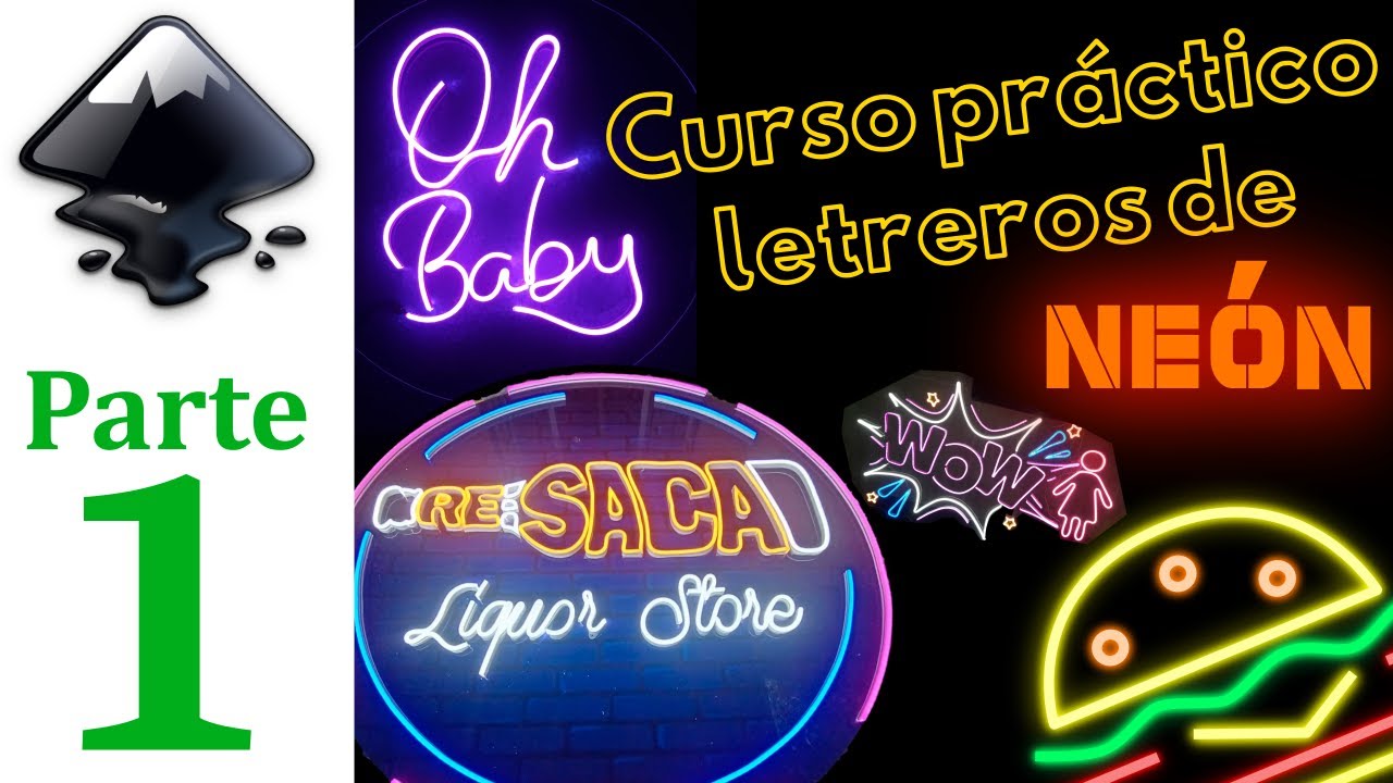 Letreros de neón flex Curso práctico de como hacerlos para negocio ...