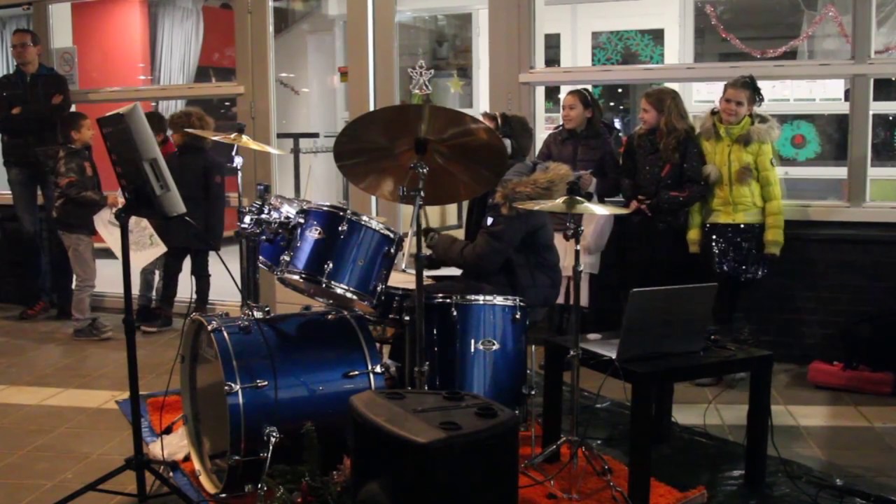 Thomas on Drums - All I Want for Christmas - YouTube