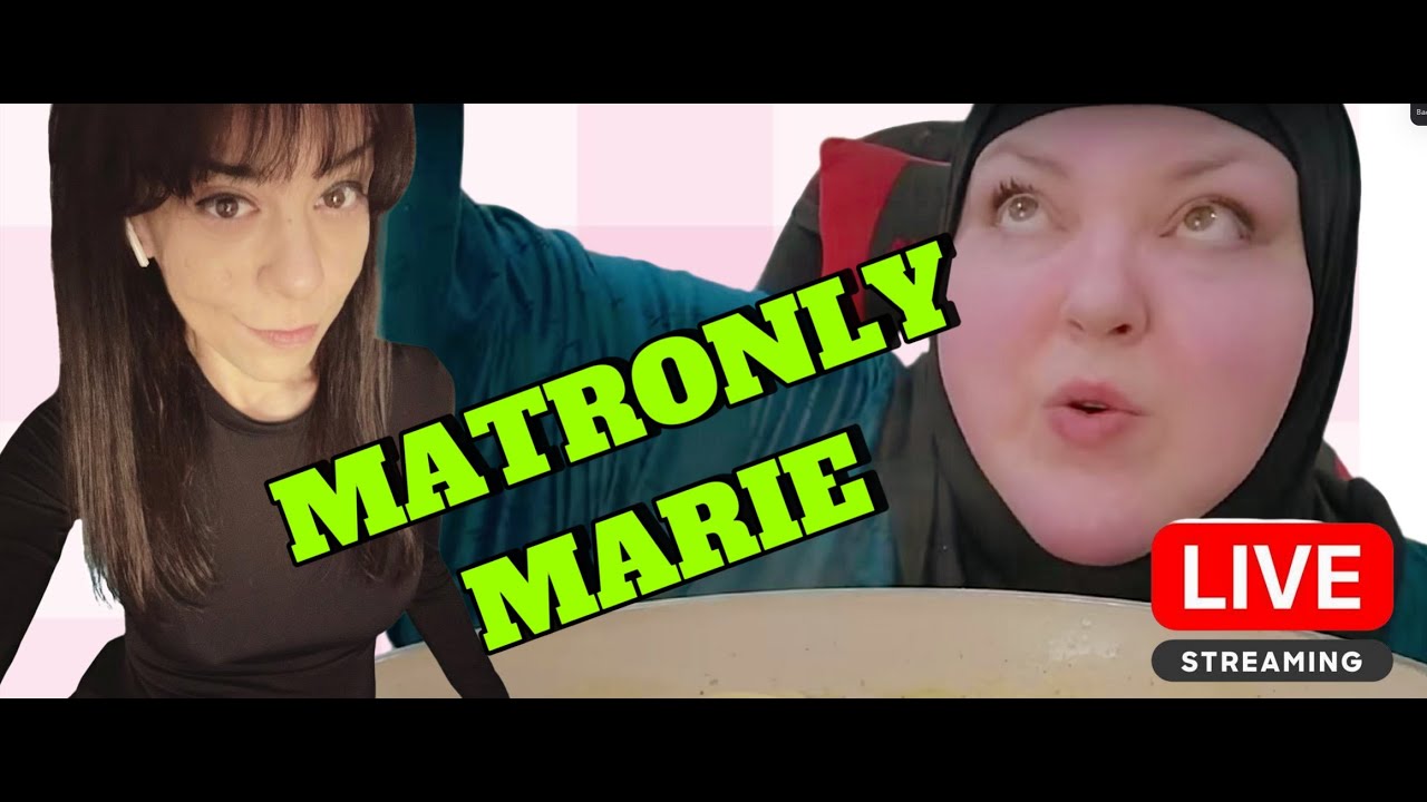 *live react* Foodie Beauty is Matronly Marie - YouTube