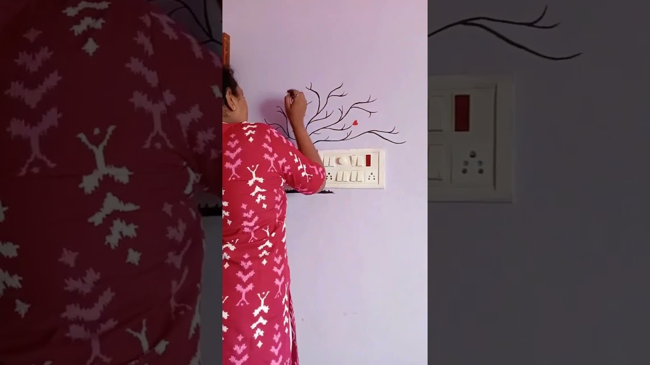 Simple and easy switchboard painting Design Ideas🎨 - YouTube
