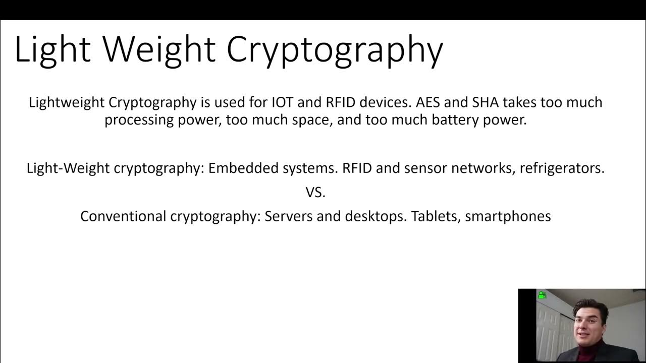 Light-weight cryptography - YouTube