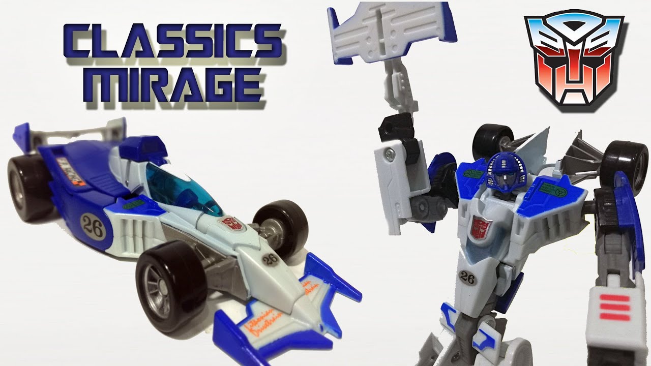 Transformers Classics Deluxe MIRAGE Review İnceleme - YouTube
