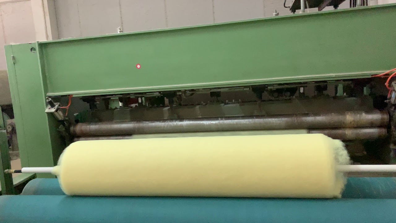 The last step of the carding material of Kevlar - YouTube