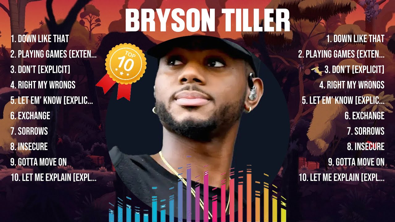 Bryson Tiller The Best Music Of All Time ️ Full Album ️ Top 10 Hits ...