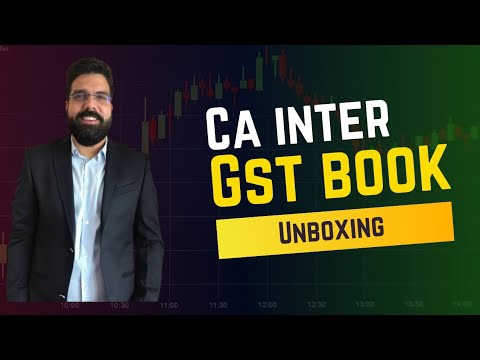 CA INTER GST BOOKS UNBOXING FOR JAN25/MAY25 OF CA RAMESH SONI SIR - YouTube