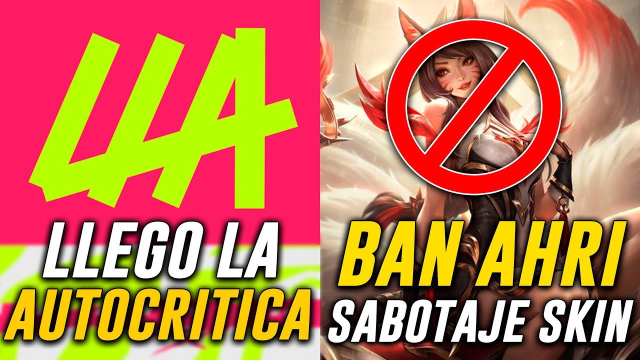 LLA: RIOT Y "AUTOCRITICA" POR SU CIERRE | SABOTEAN LA SKIN DE AHRI FAKER | JUEGOS OLIMPICOS ...