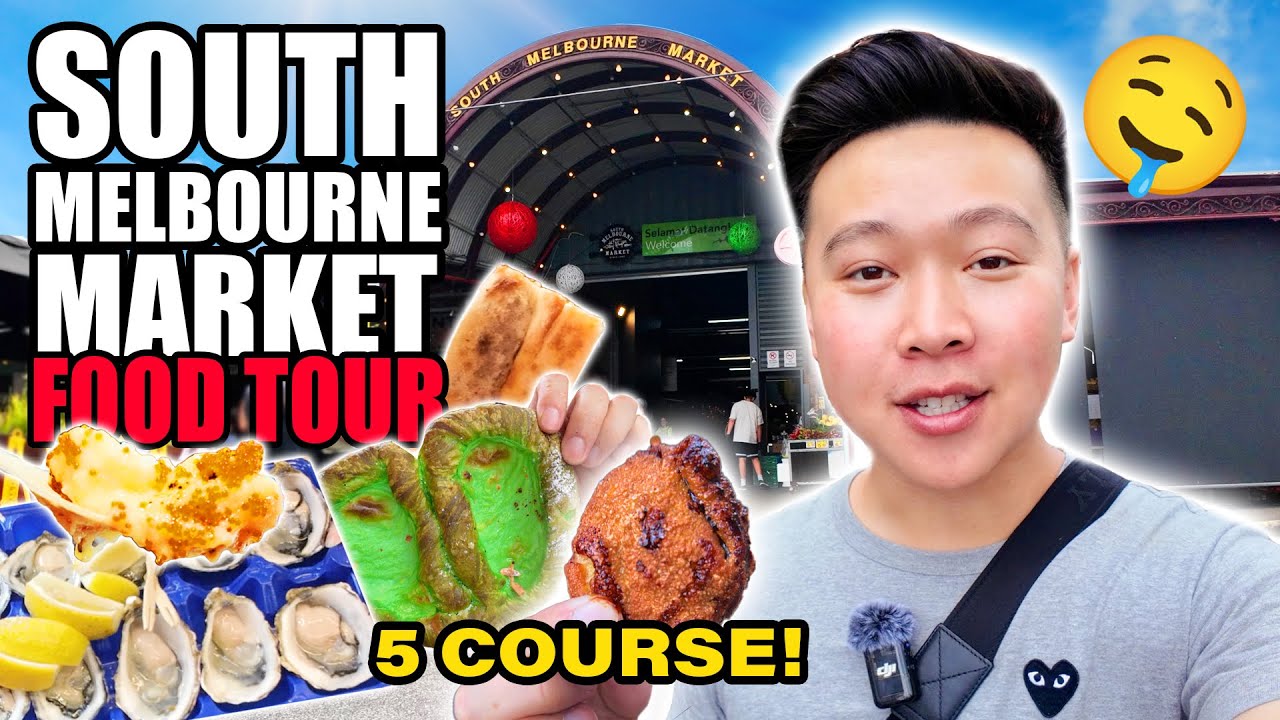South Melbourne Market | Food tour - YouTube