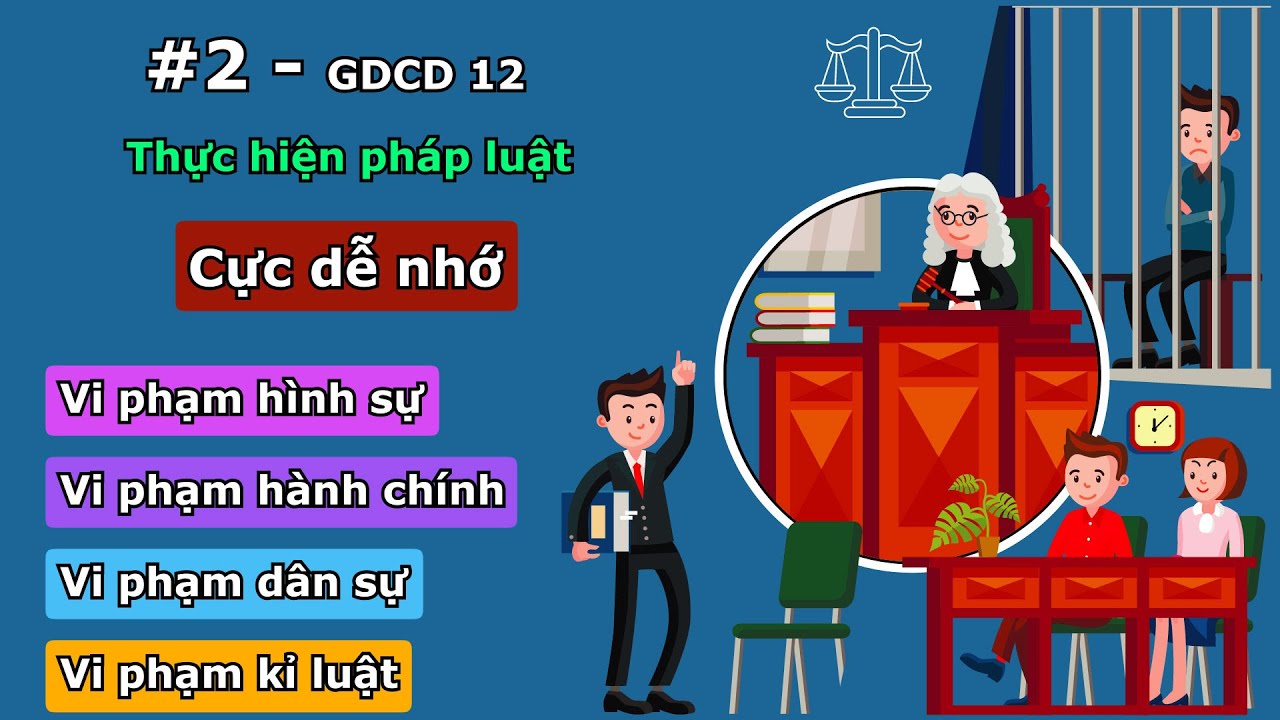 GDCD 12 - Bài 2 - Thực hiện pháp luật - vninfographic - YouTube