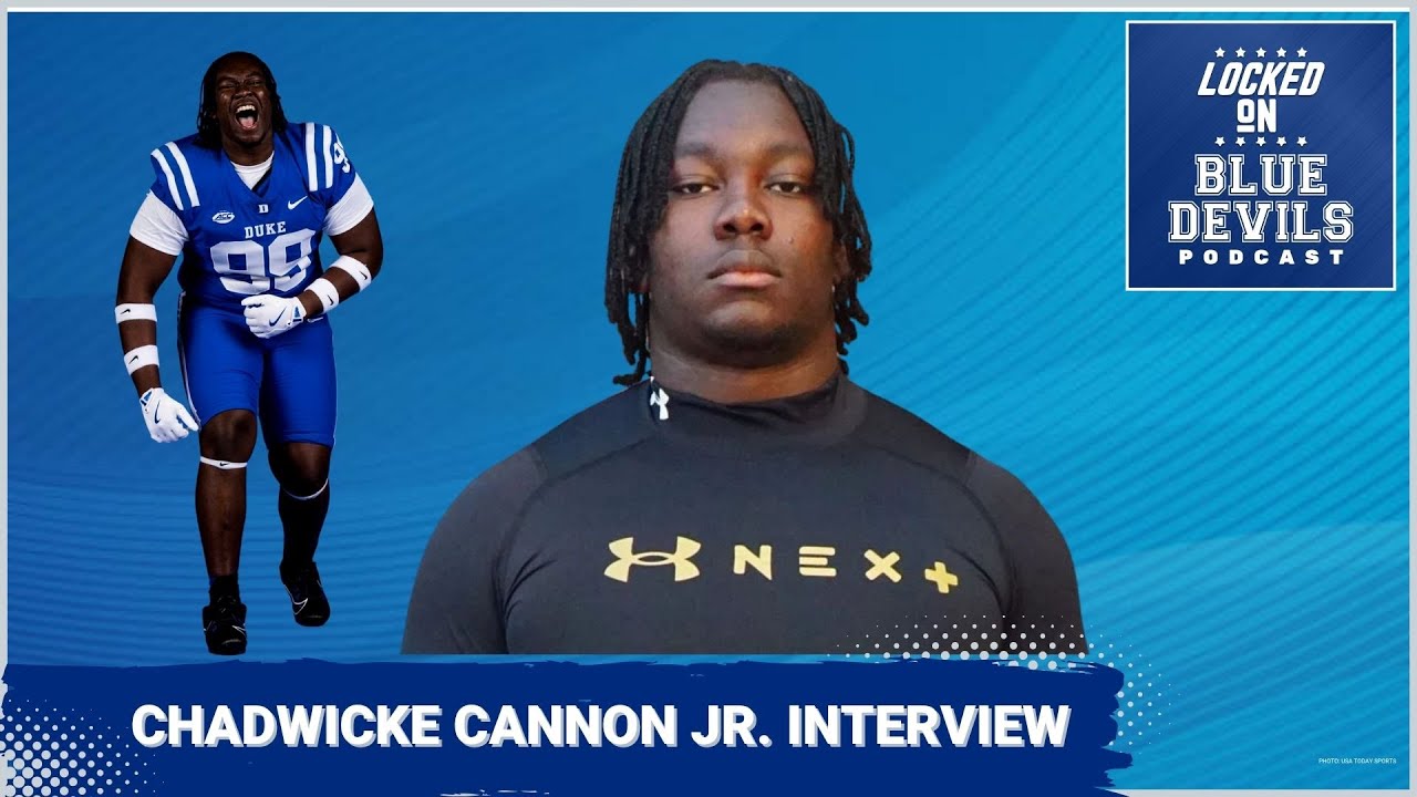 Chadwicke Cannon Jr. Interview - Class of 2026 Duke Football DL Commit ...