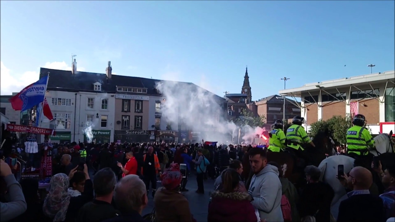 PSG ULTRAS Fans in Liverpool 18 09 2018 LFC VS PSG - YouTube