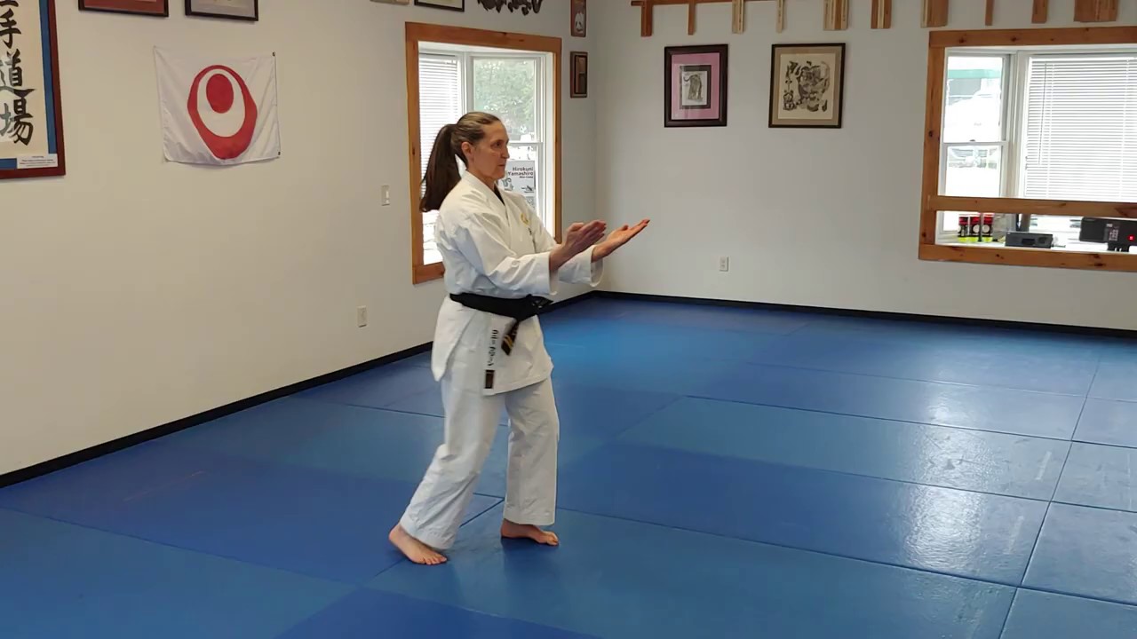 Seisan Kata - Uechi-Ryu - YouTube