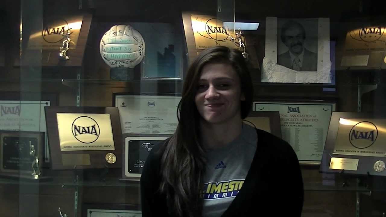 Razan Taha Interview - Limestone College Women's Swimming - YouTube