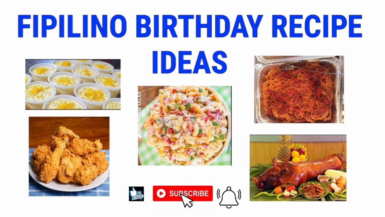 FILIPINO BIRTHDAY HANDA - YouTube