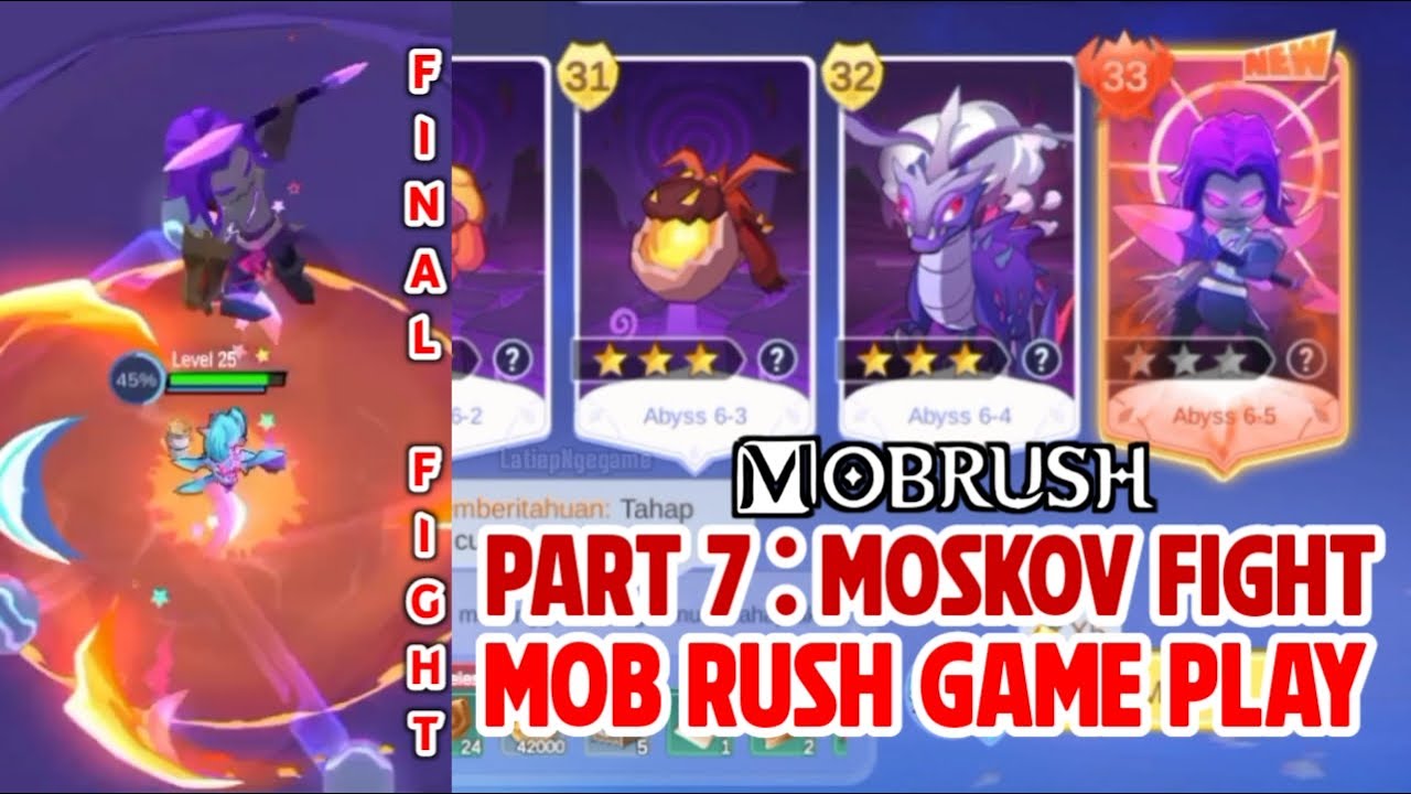 Mob Rush Game Play | Part 7 Moskov Fight | Final Fight - YouTube